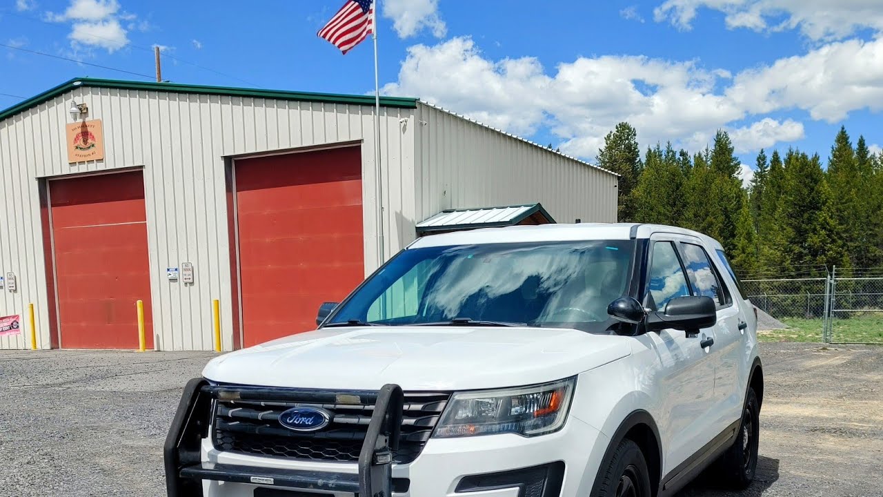 2016 AWD Ford Utility Police Interceptor Explorer Twin Turbo 3.5L ...