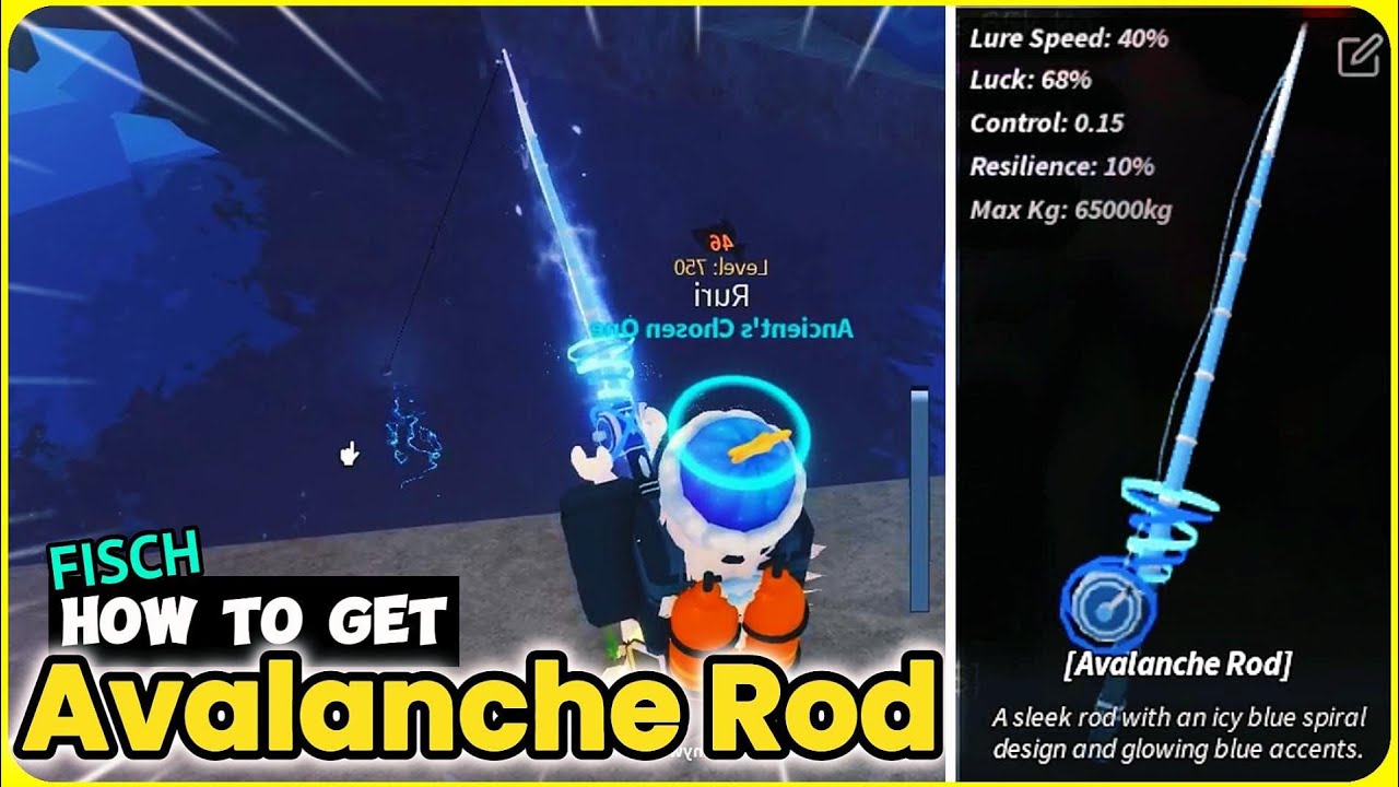 How To Get the Avalanche Rod in Fisch - EASY Guide! - YouTube