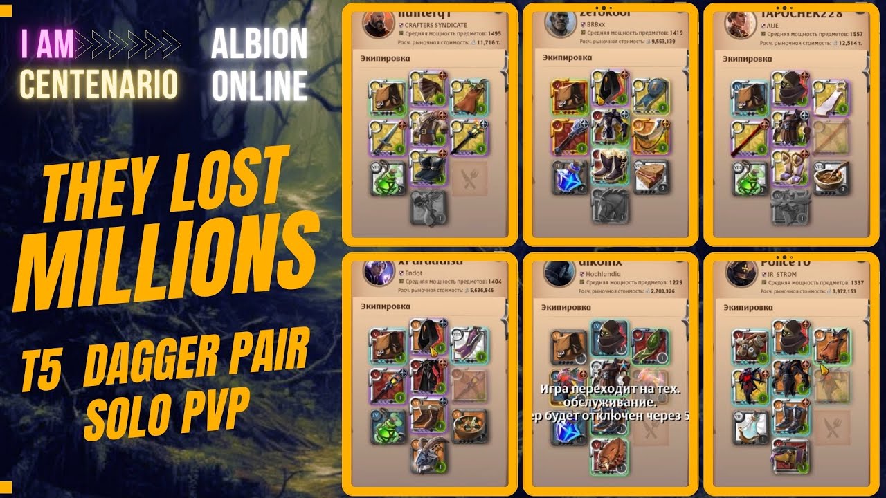 My Most POWERFUL PvP Build Yet In Albion Online? | COSSACKS - YouTube