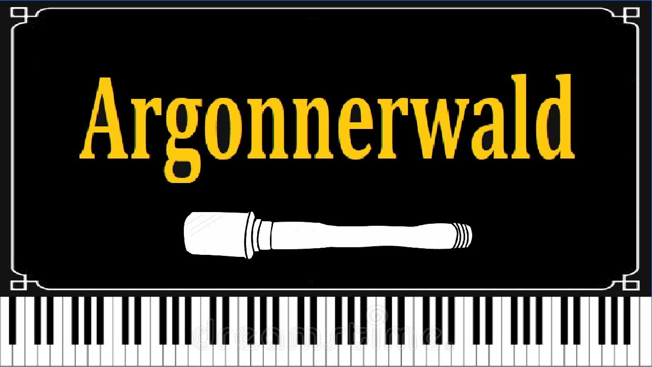 Argonnerwaldlied - Piano - YouTube