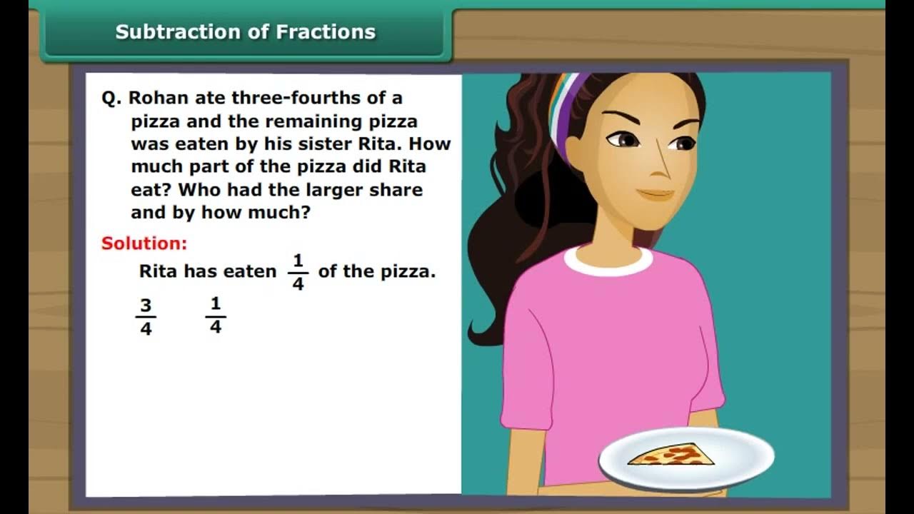 class 7 mathematics ch 2 Fractions part 1 - YouTube