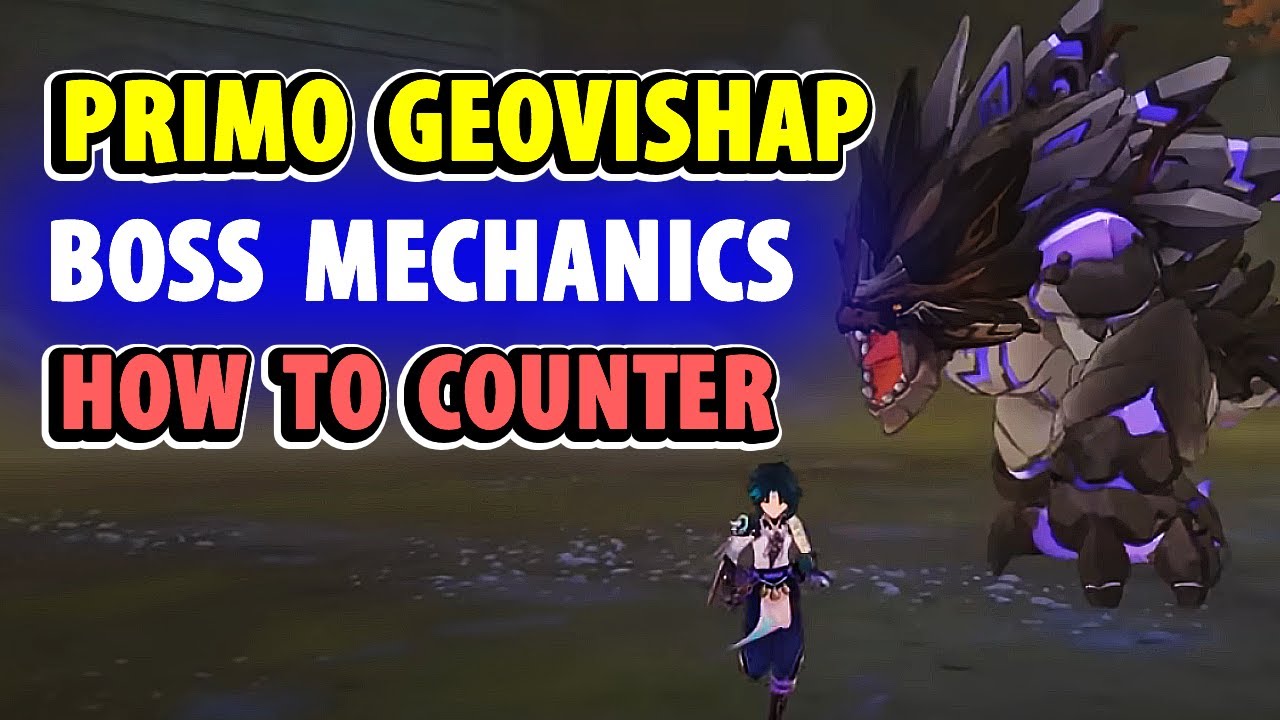 Primo Geovishap - Boss Mechanics & How to Counter | Genshin Impact ...