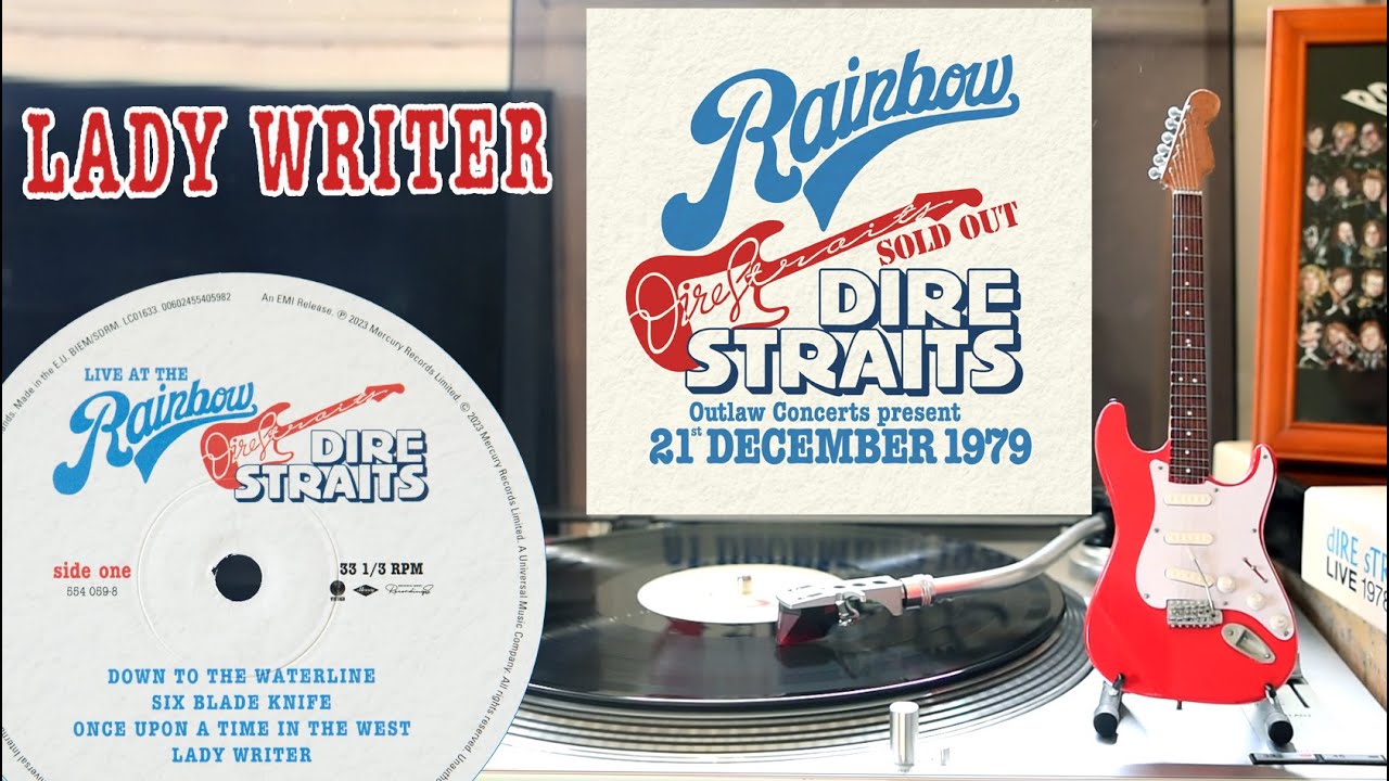 Dire Straits - "Lady Writer" (Live At The Rainbow Theater 1979) / Vinyl ...
