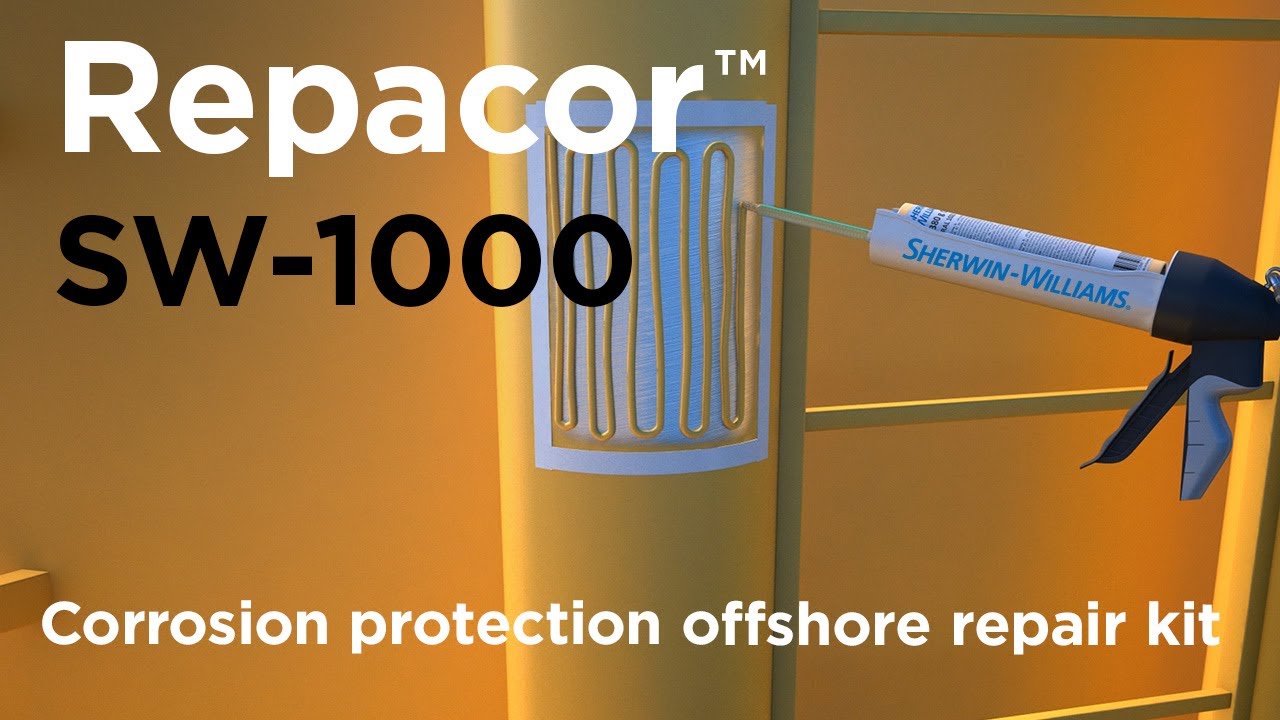 Repacor™ SW-1000 | Corrosion Protection Offshore Repair Kit - YouTube