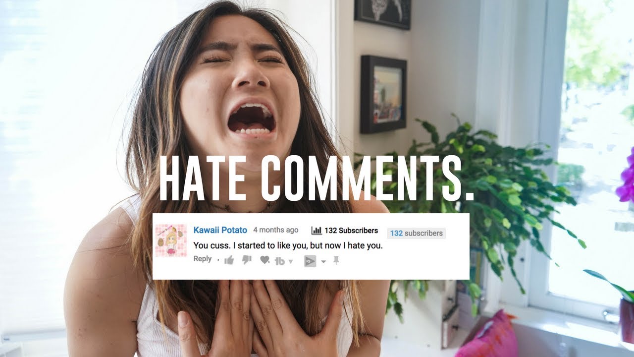 What to do when you receive a hate comment... - YouTube