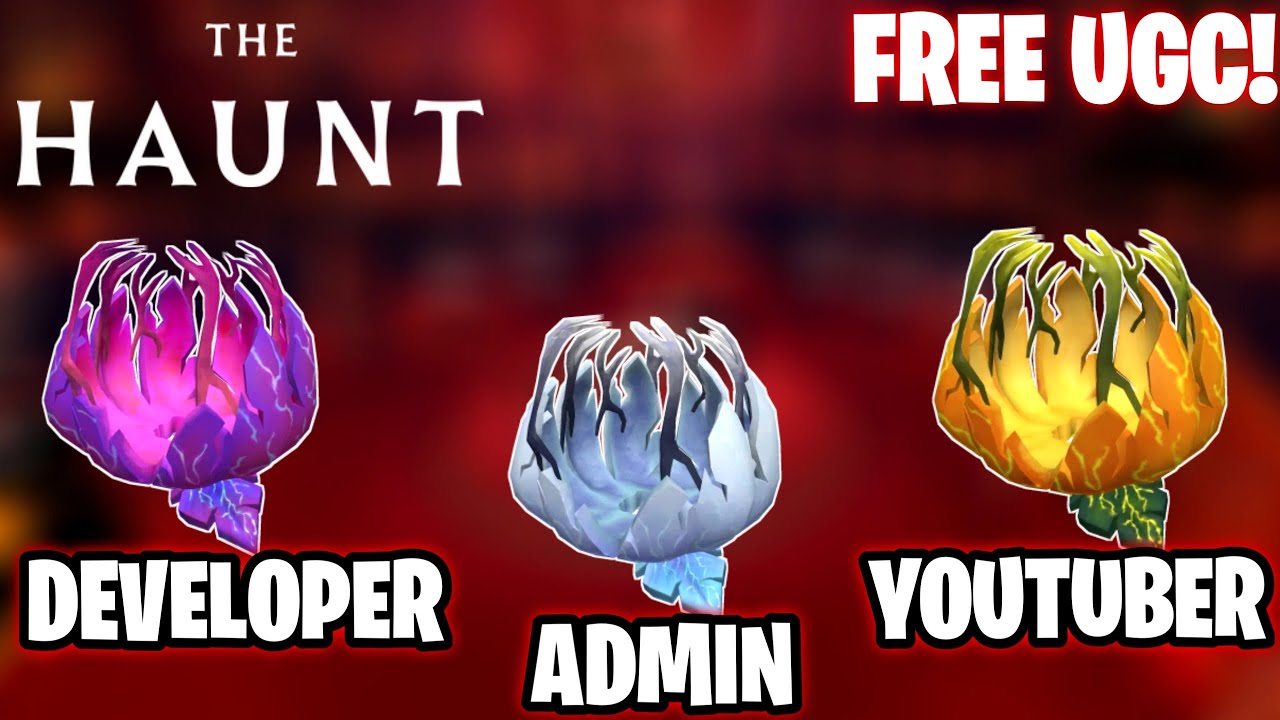HELPING PEOPLE ITEMS DROP 3 UGC PUMPKIN🎃 - EVENT ROBLOX THE HAUNT ...