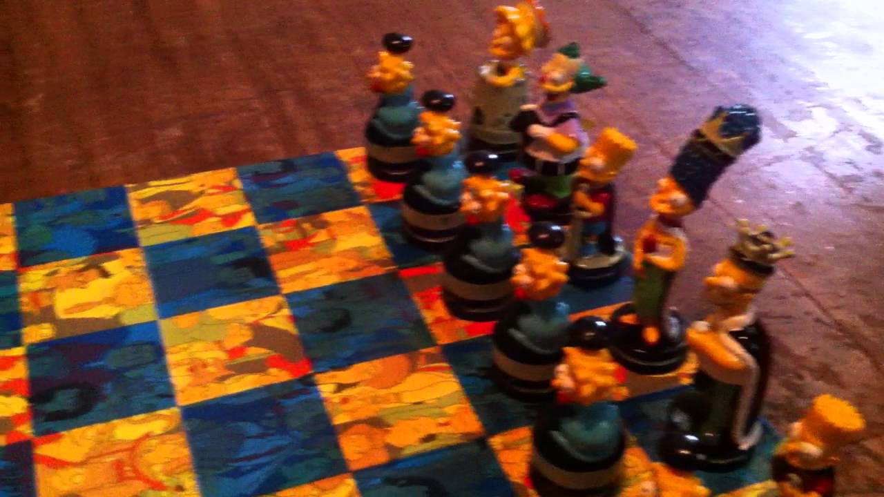 Simpsons Chess Game - YouTube