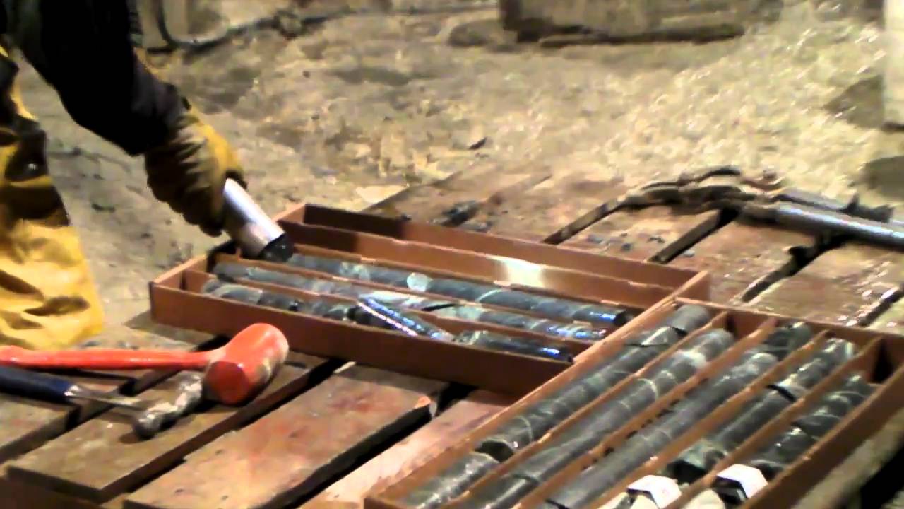 Timberline Drilling filling core boxes at Butte Highlands Gold Project ...