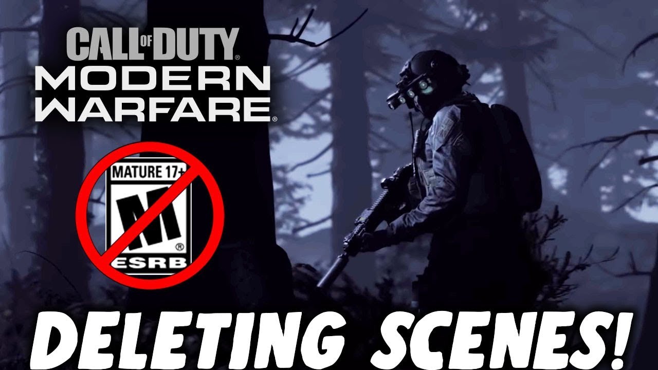 Media Backlash Causes CoD Developers to Censor "Disturbing" Scenes in ...