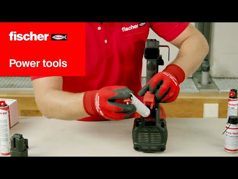What to do if the tool doesn't work but the fan is running? fischer gas actuated fastening tool