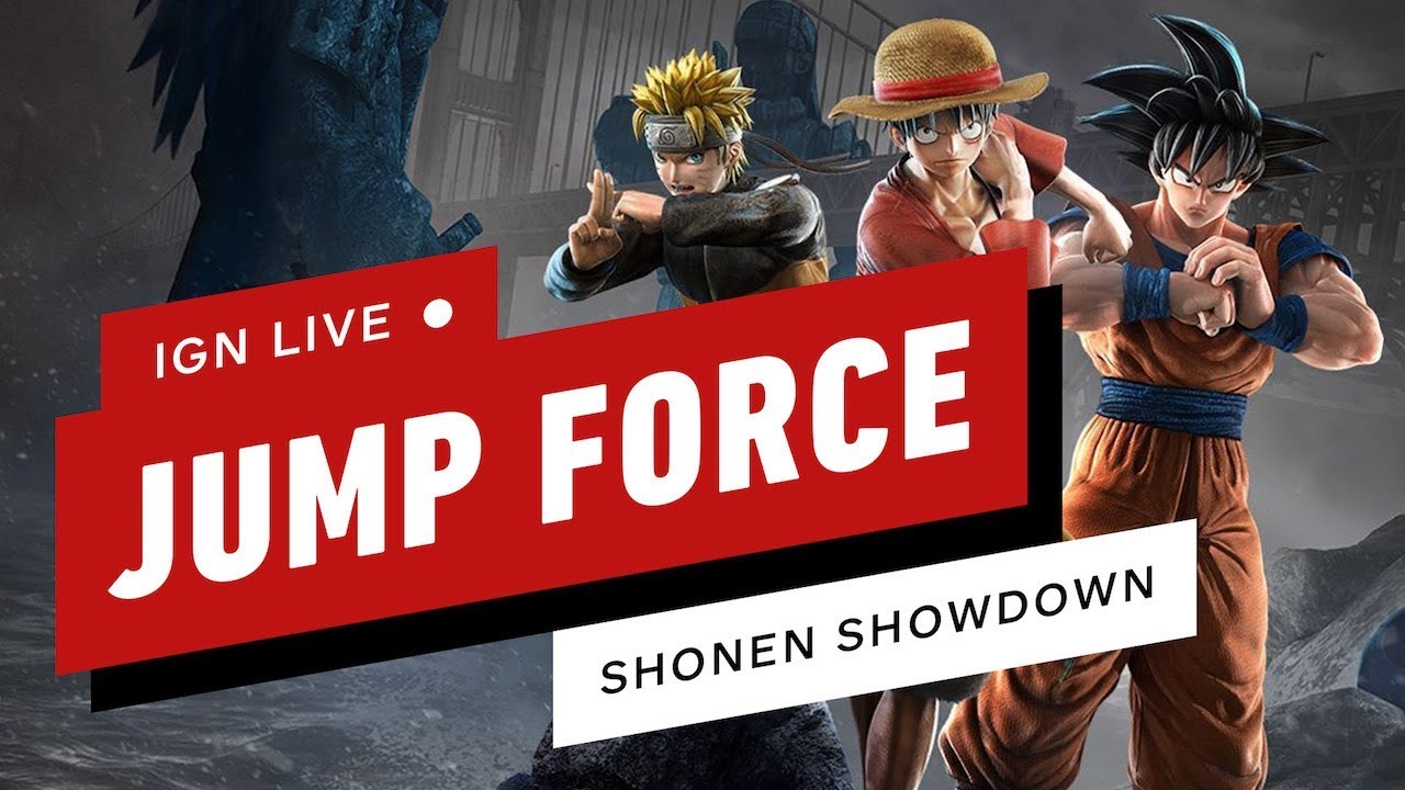 Jump Force Tournament (Shonen Showdown) - IGN Live - YouTube
