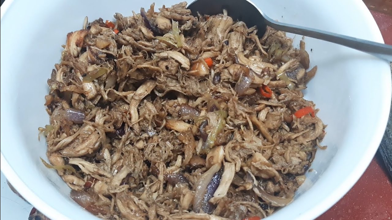 Chicken Pastil (Basic recipe na masarap) - YouTube