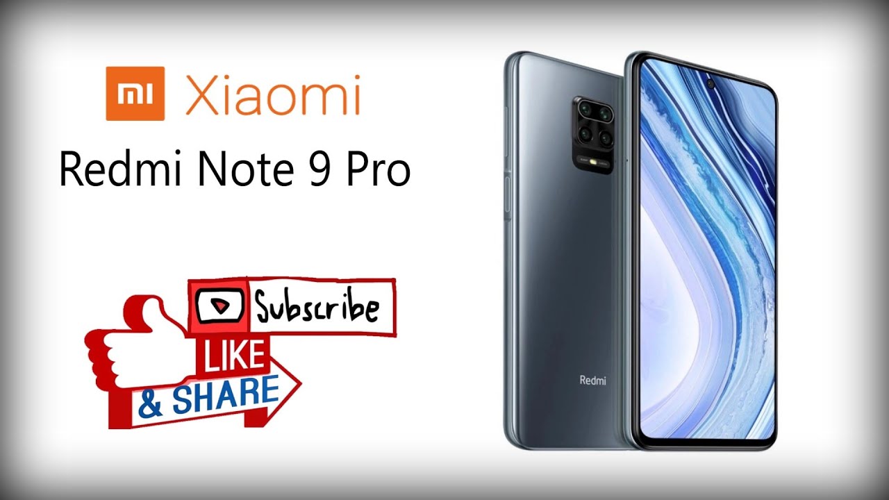 XIAOMI Redmi Note 9 Pro Interstellar Grey 2020 / 64 GB 6GB RAM ...