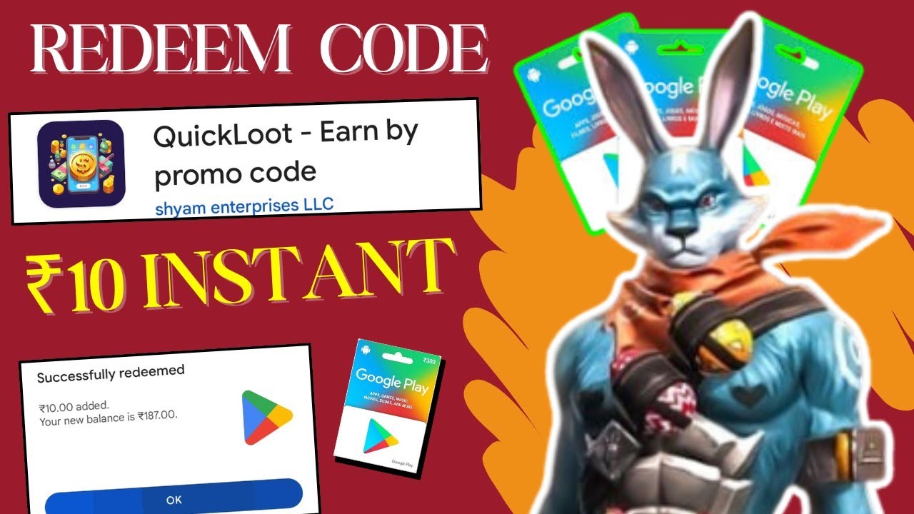 Best App For Redeem Code In 1 Minute | Free Redeem Code | Free Redeem ...