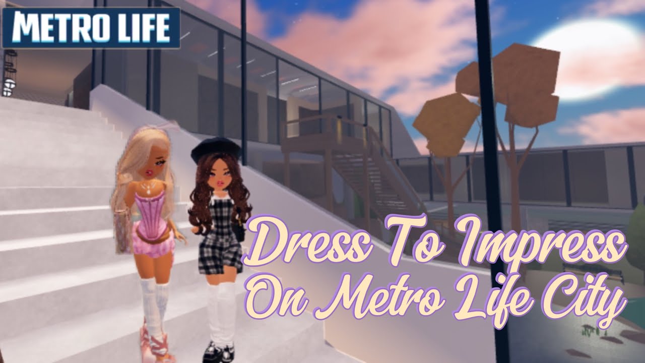 Watch Me Recreate Dress To Impress Popular Outfits On Metro Life City 🦋 ...