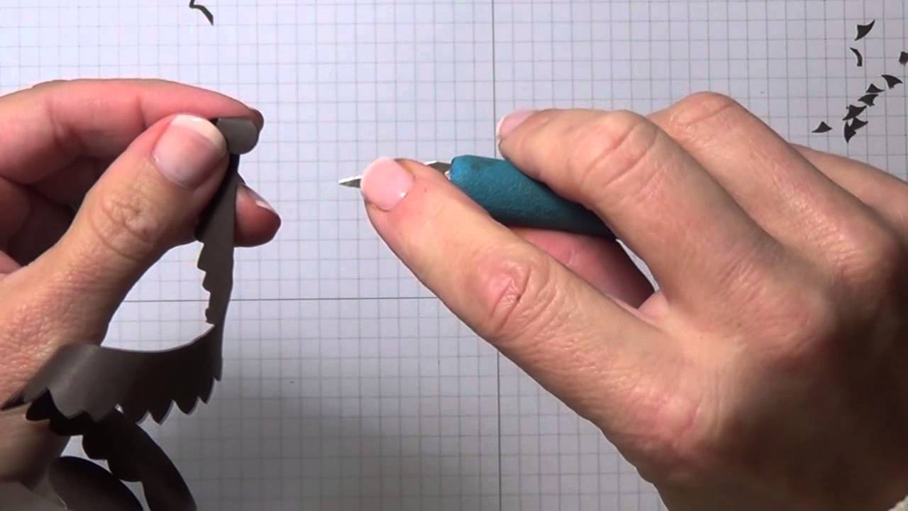 Rolled Paper Pine Cone tutorial - YouTube