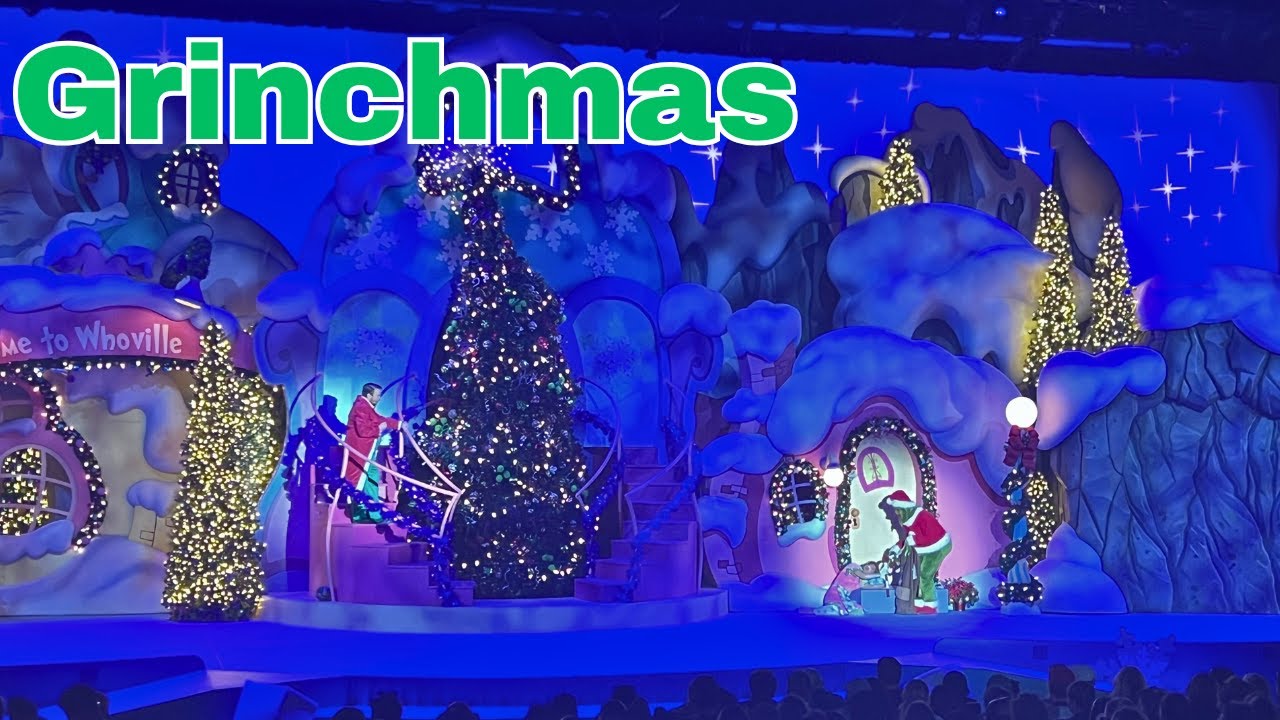 Grinchmas at Universal Studios Florida - YouTube