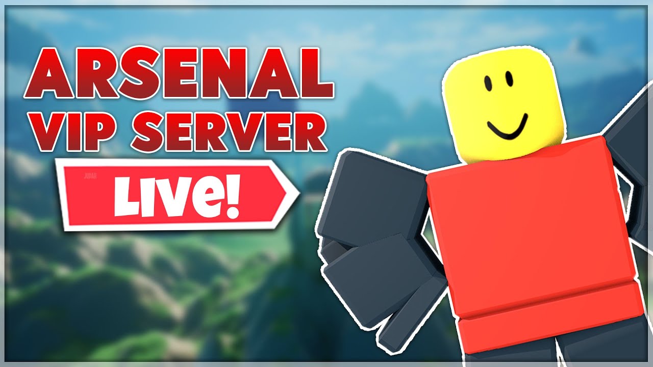 VIP Server with Viewers (Roblox Arsenal Live!!) - YouTube