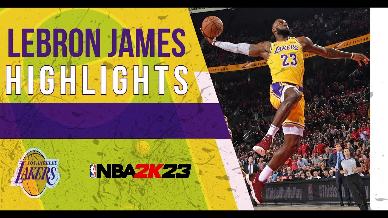 Witness the Mind-Blowing Lebron James Highlights in NBA 2K23 - YouTube