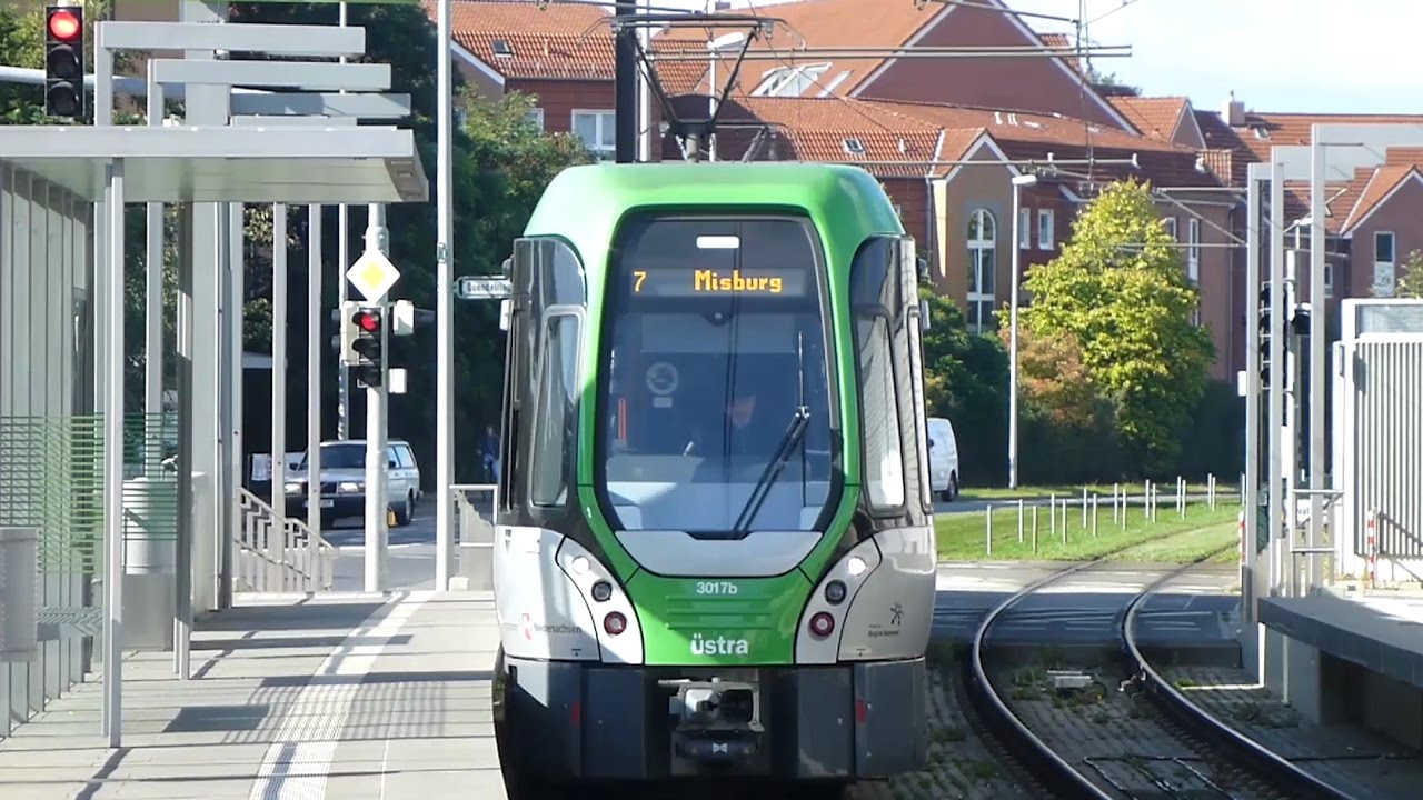 Linie 7 Schierholzstraße (Stadtbahn Hannover) - YouTube