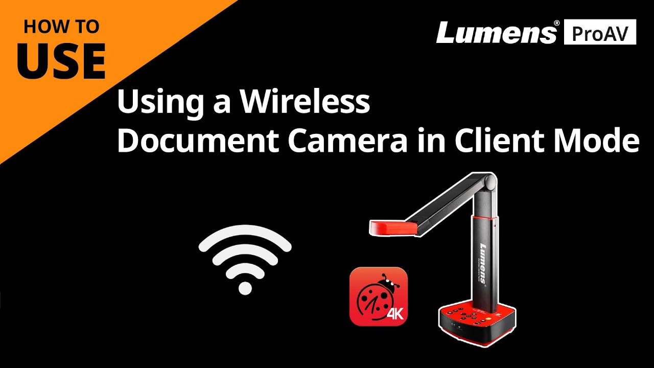 [UseAV] How to Use the Wireless Function with Specific Wi-Fi | Lumens ...