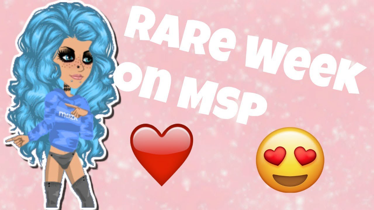 RARE WEEK 2017 ON MSP?! :O - YouTube