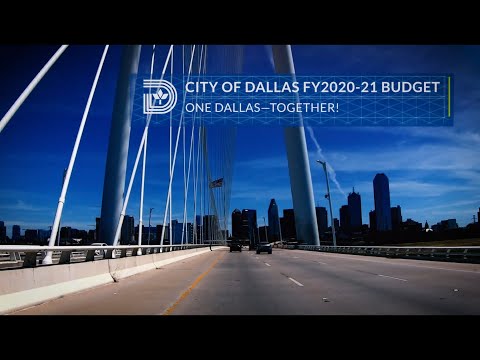 City of Dallas FY 2020-21, One Dallas—Together!