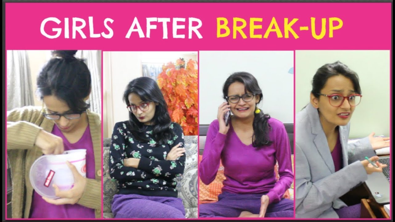 Types of Girls After BREAK UP - YouTube