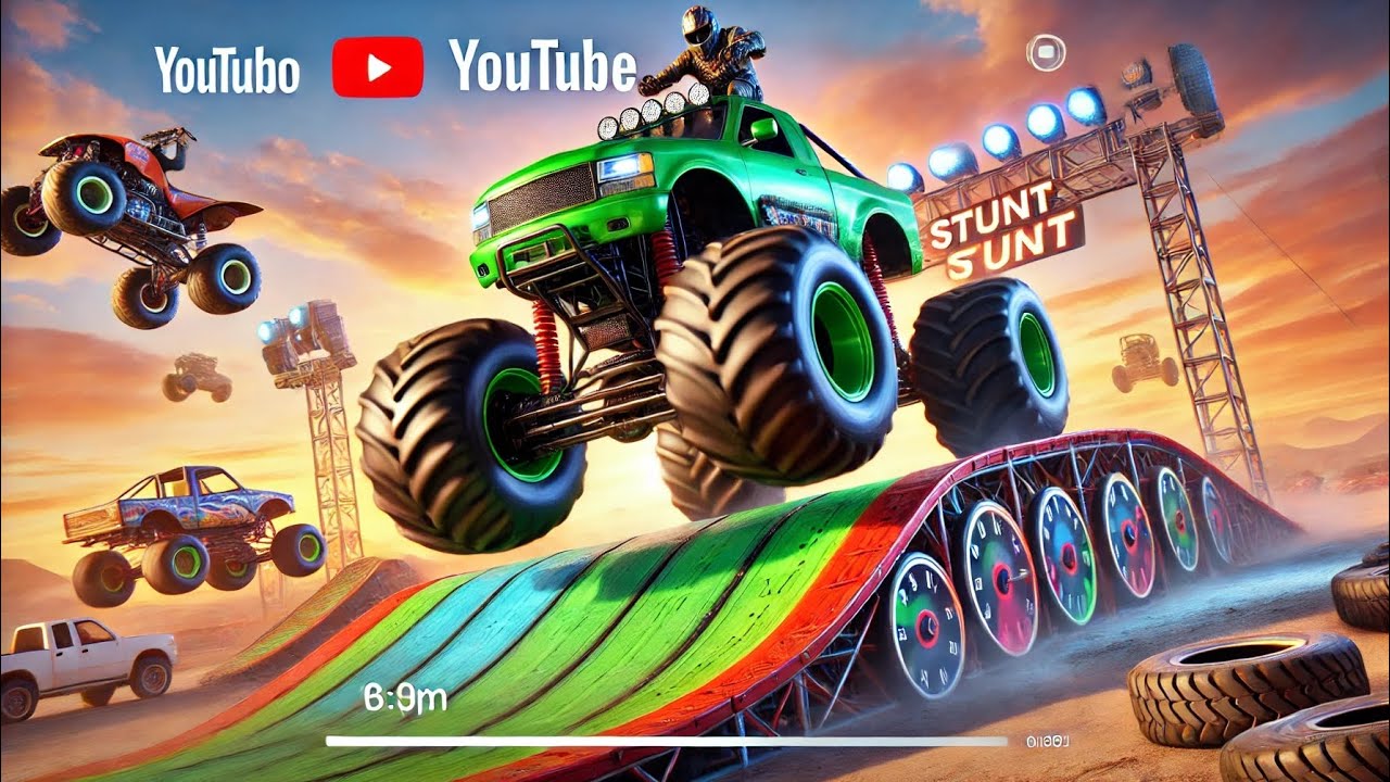 GT Car Stunt Master – Truck Mode Extreme Stunts | Mega Ramp & High ...