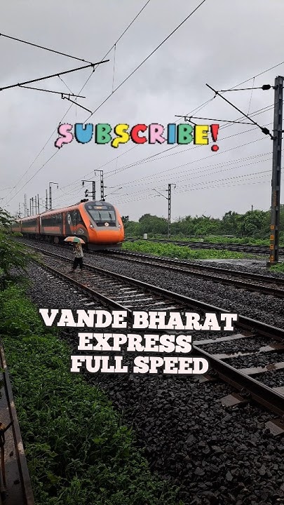 20902 Vande Bharat Express train / Indian Railway - YouTube