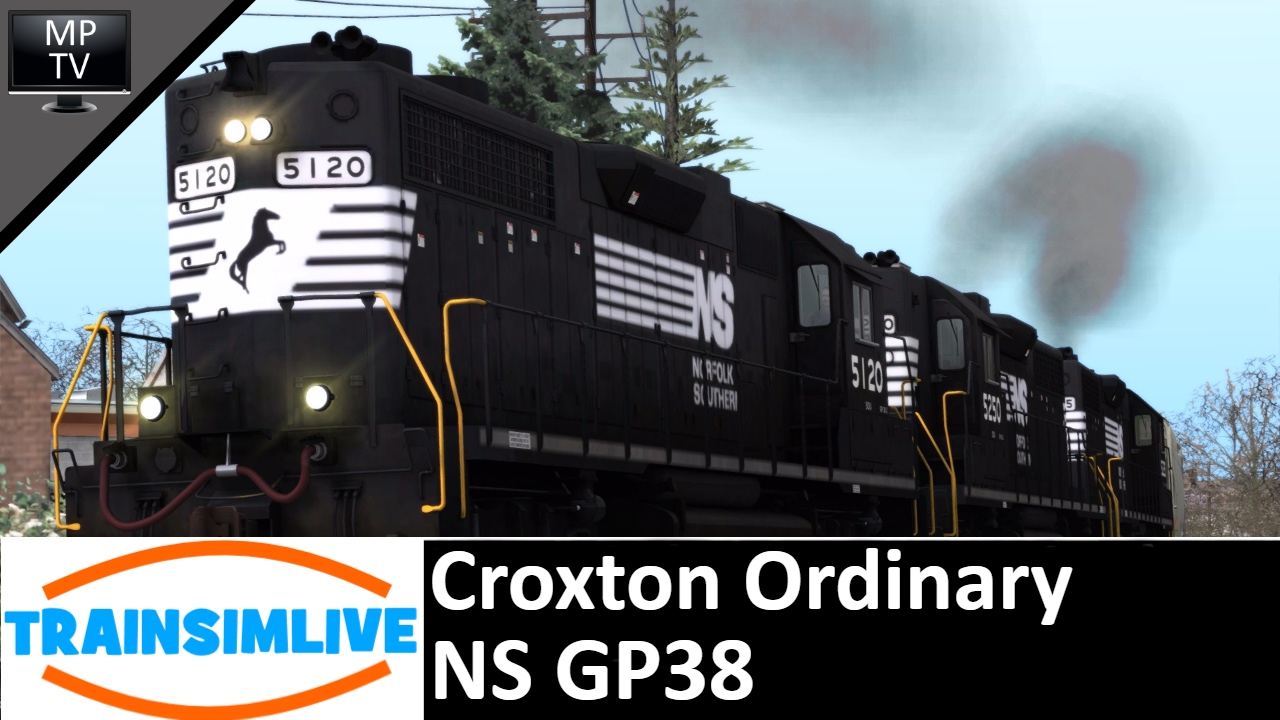 Train Simulator - Bergen Line Croxton Ordinary, NS GP38 - YouTube