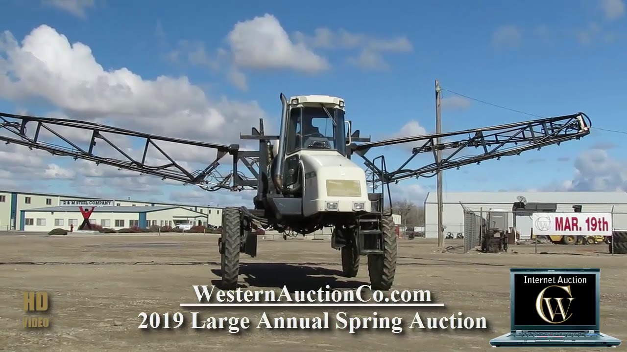 Willmar 7200 Sprayer For Sale At Auction! - YouTube