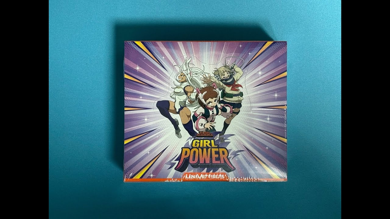 My Hero Academia: Girl Power Booster Unboxing - YouTube