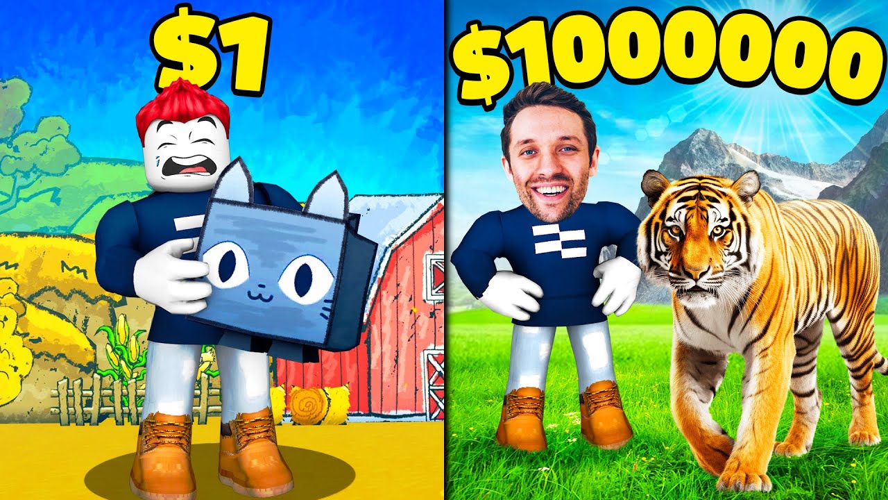 1 R$ vs. 1000000 R$ HAUSTIER in Roblox - YouTube