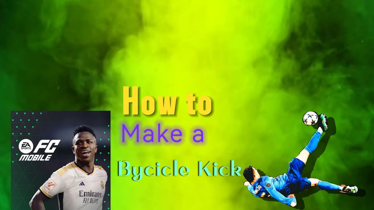 How to make a Bycicle Kick In FC MOBILE | TUTORIAL #easportsfcmobile24 ...
