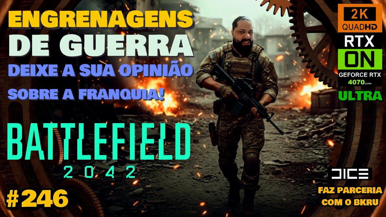 🥇 AO VIVO | BATTLEFIELD 2042: BKRU DOMINANDO O MAPA! - YouTube