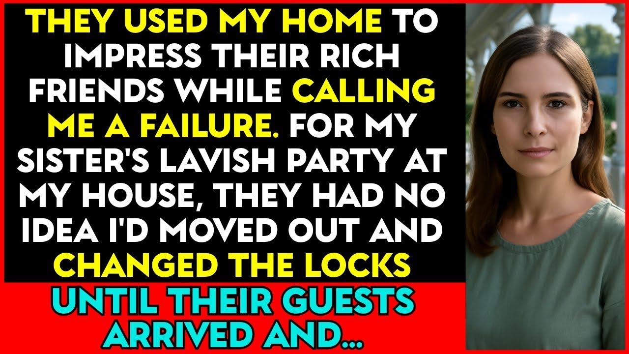 They Used My House To Impress The Rich, But I Changed The Locks Before ...