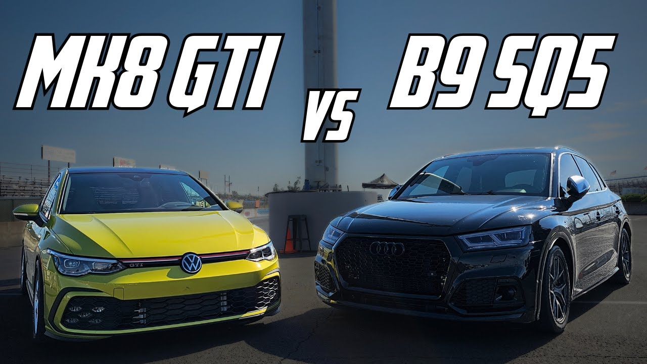 I RACED THE WORLD'S FASTEST AUDI SUV IN MY JB4 POWERED VW MK8 GTI ...