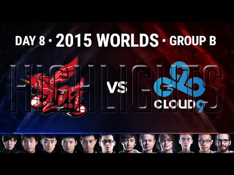 CLOUD 9 vs AHQ E SPORTS CLUB Highlights | TIE BREAKER 2015 LoL World Championship S5 | C9 VS AHQ ...