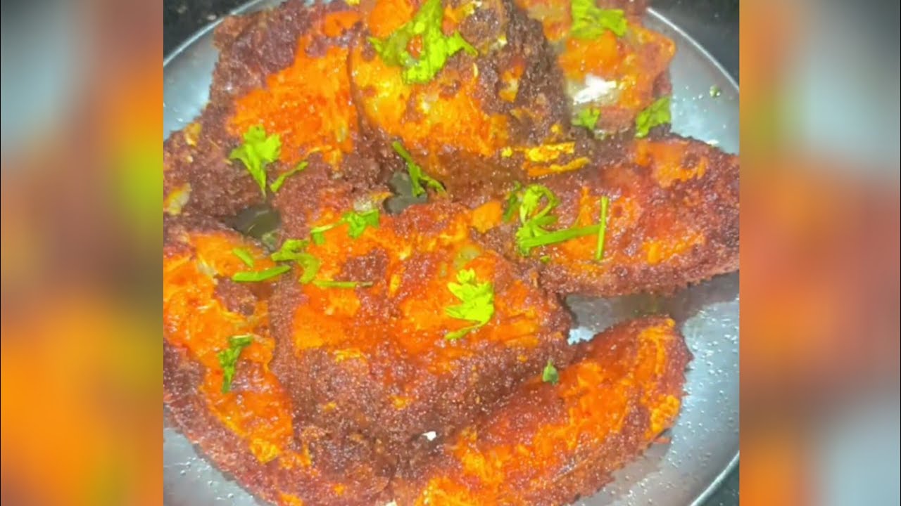 Ekru Fish Fry Recipe| FRY fish | Reef Cod Fish | Kokni Dish Recipe ...