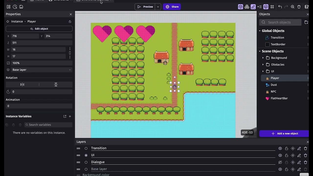 GDevelop tutorial part 2 - YouTube