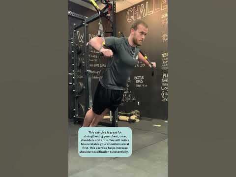 EXERCISE OF THE WEEK: TRX Press - YouTube