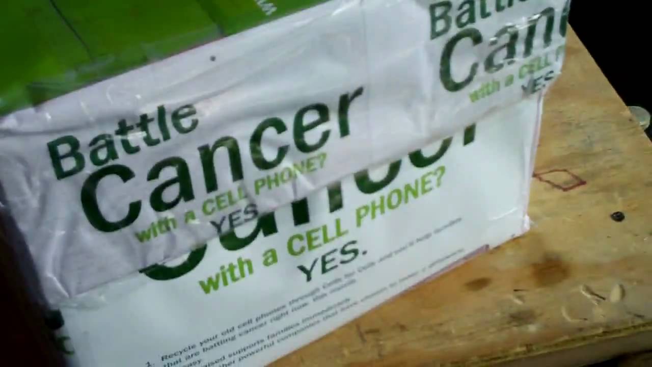 Freighquote Cell Phone Collection Box - YouTube