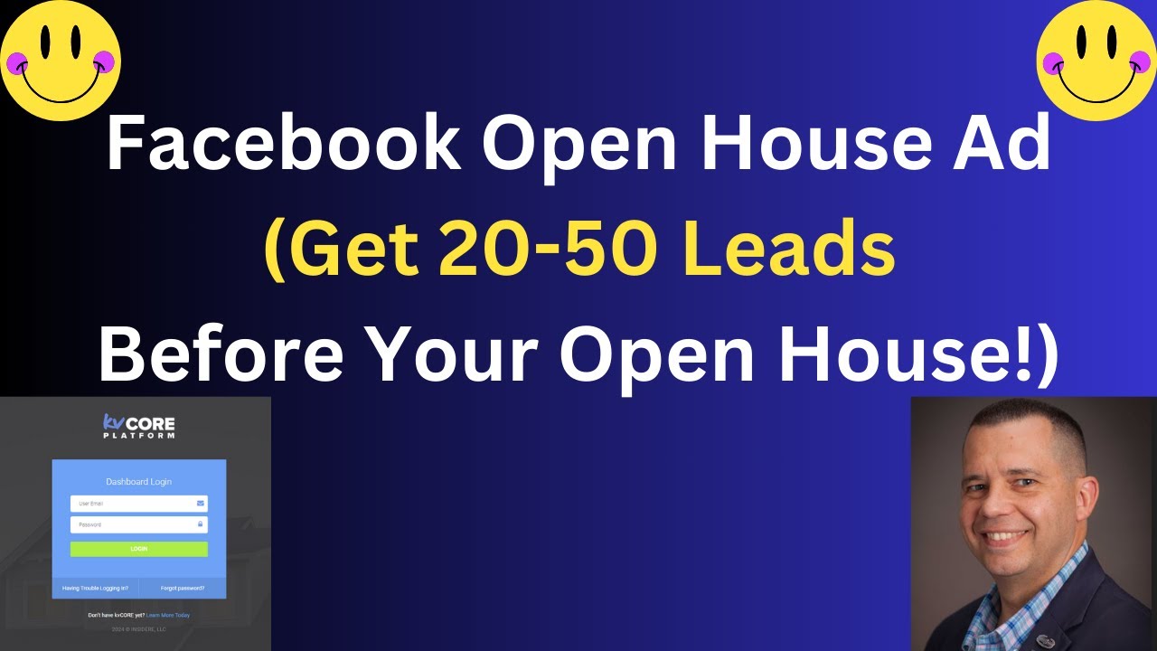Facebook Open House Ad (Get 20-50 Leads Before Your open House!) - YouTube