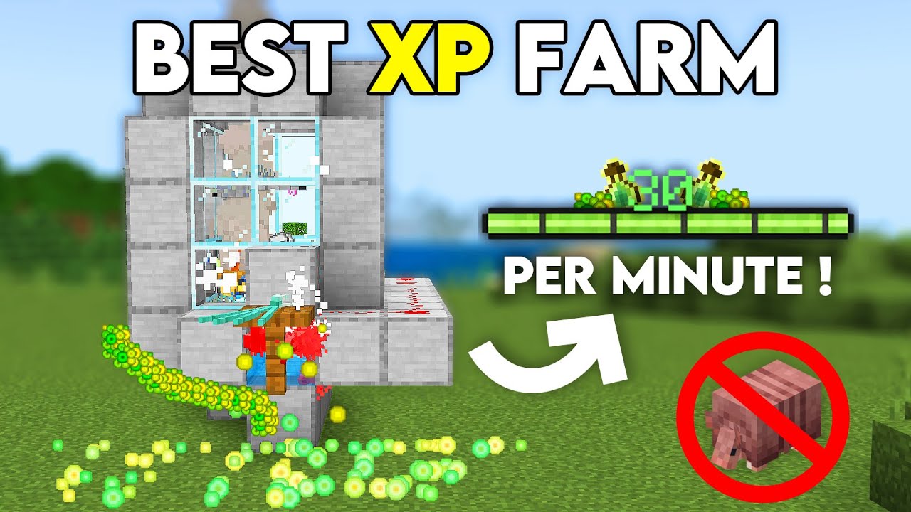 NEW BEST XP FARM in 1.21 Minecraft Bedrock (No Armadillo) ! - YouTube