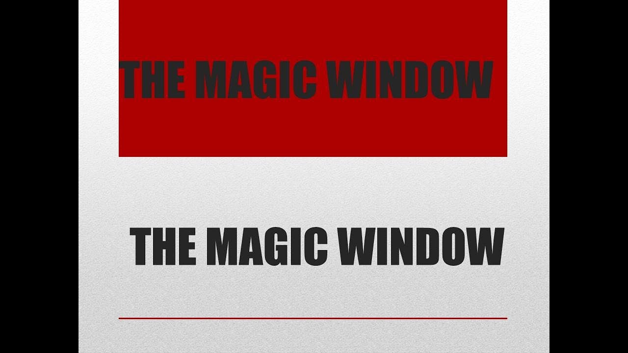 THE MAGIC WINDOW Inspirational story| Rishu Vlogs - YouTube