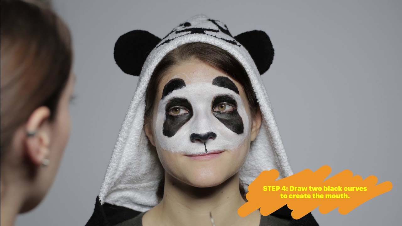 TERRIE Facepaint PANDA Youtube2 - YouTube