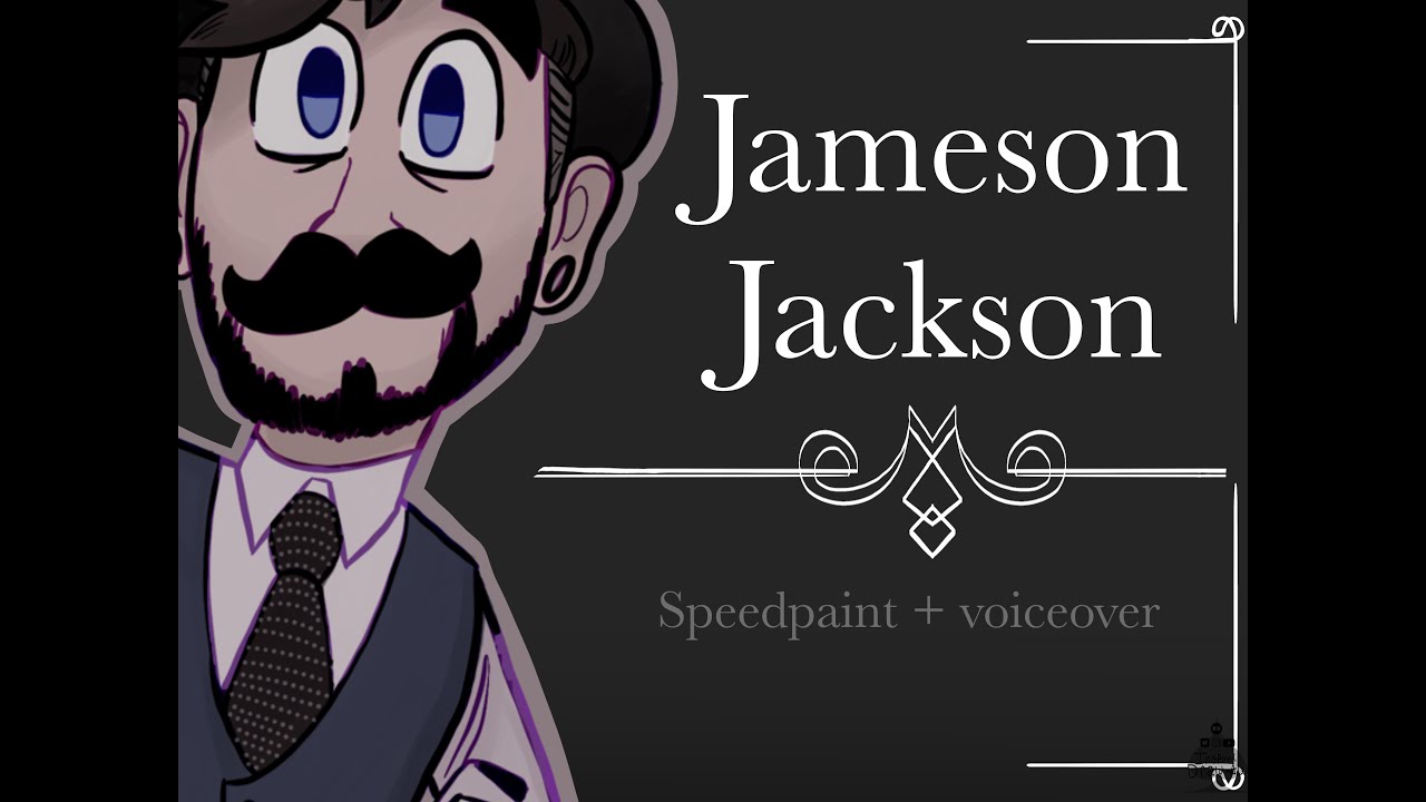 JAMESON JACKSON------ Jacksepticeye Ego Fan Art--- Speed Paint + Voice ...