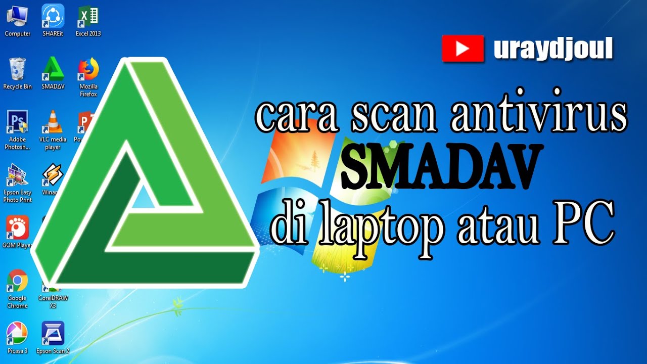 cara scan virus dengan SMADAV di laptop / PC - YouTube