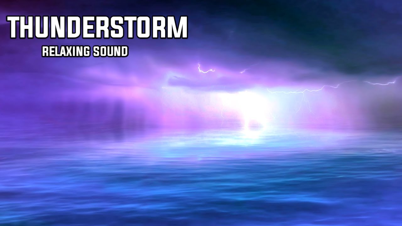 Heavy Thunderstorm Sounds & Relaxing Rain, Thunder & Lightning Ambience ...